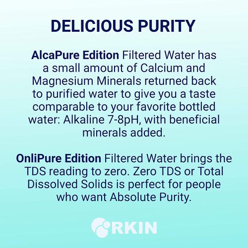 AlcaPure Filtro de água de Bancada com 4 Estágios de Filtração, 1.8L ...